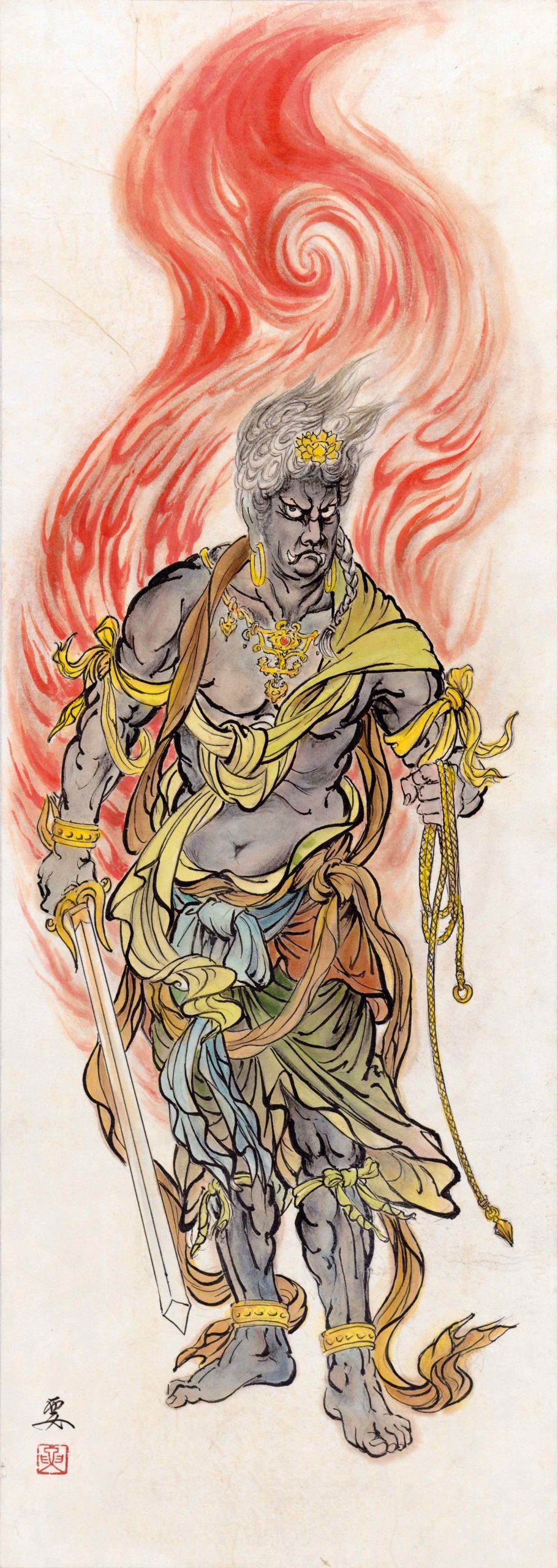 Standing Fudo by Kaname Ozuma – Checker Demon Press